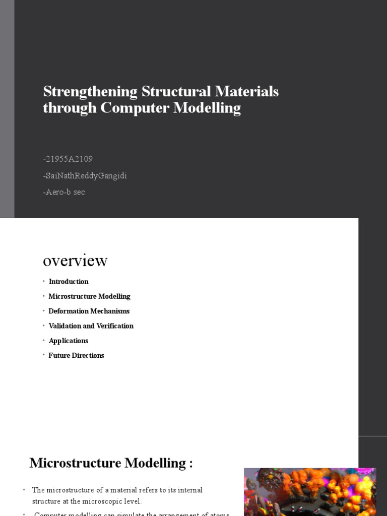 FEM Tech Talk | PDF | Computer Simulation | Microstructure