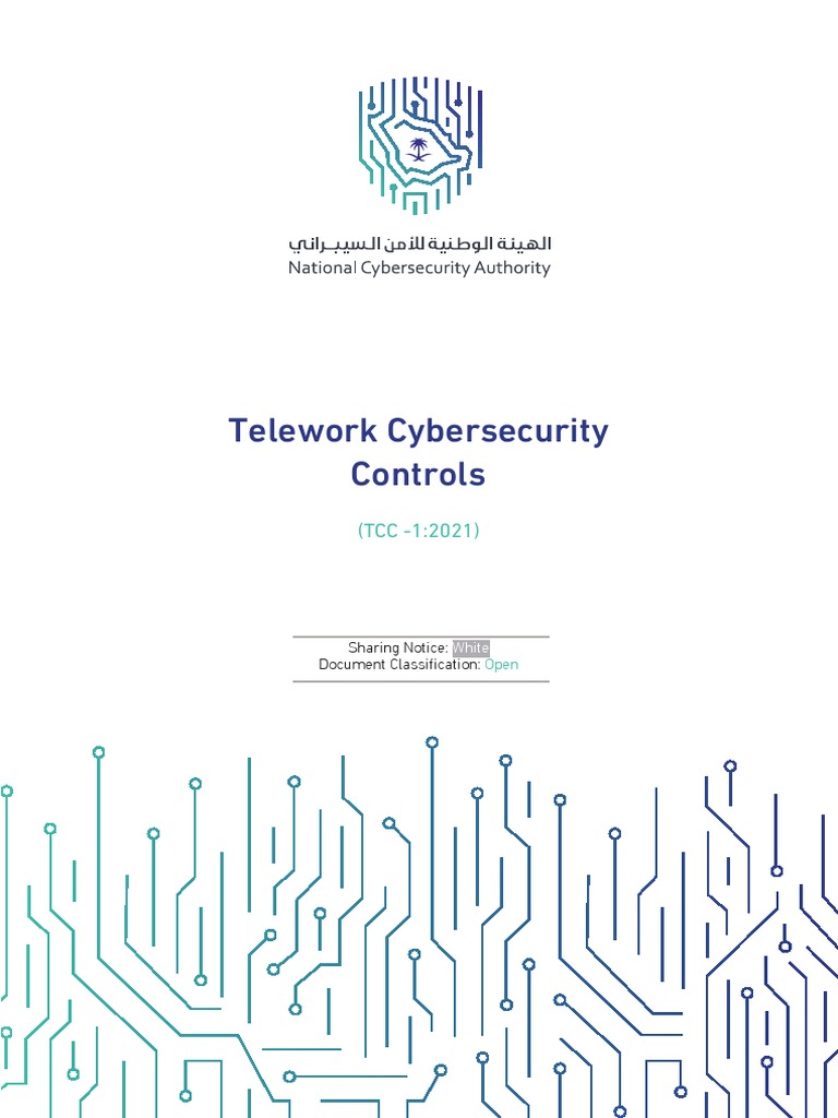 Telework Cybersecurity Controls Guide | PDF