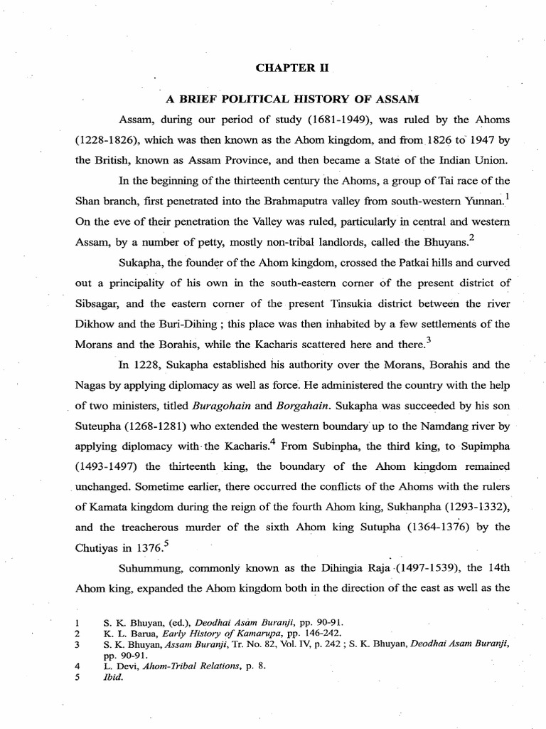 The Political History of Assam from 1681 to 1949: From Ahom Rule to ...