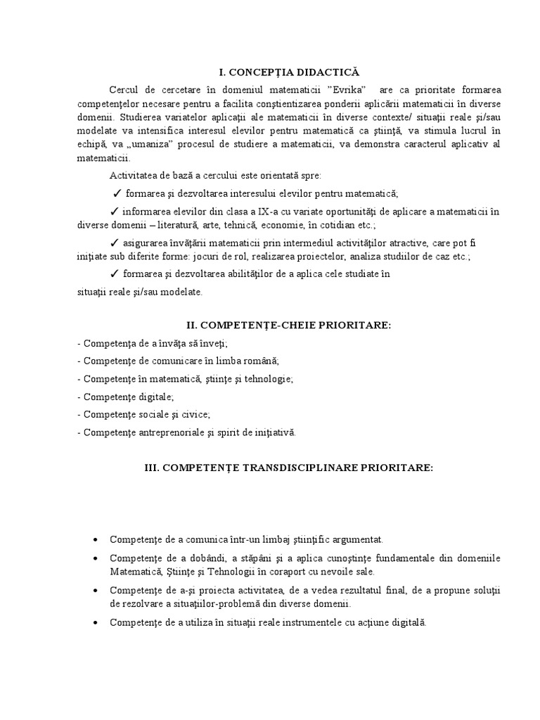 Proiect Cerc 1 | PDF