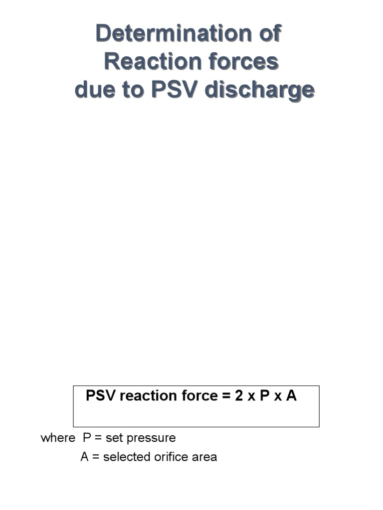 PSV Presentation | Download Free PDF | Pressure | Flow Measurement