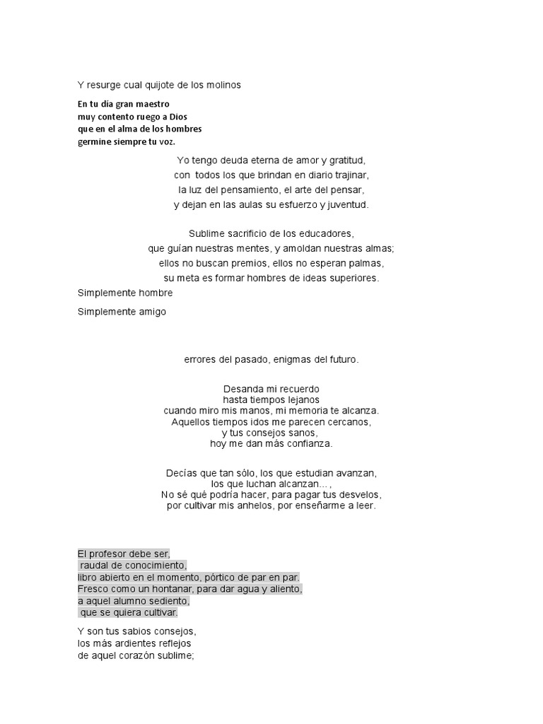 Poema | PDF