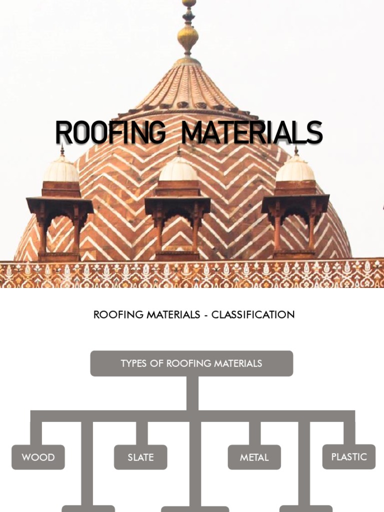 ROOFING COVERING MATERIALS | PDF | Roof | Tile