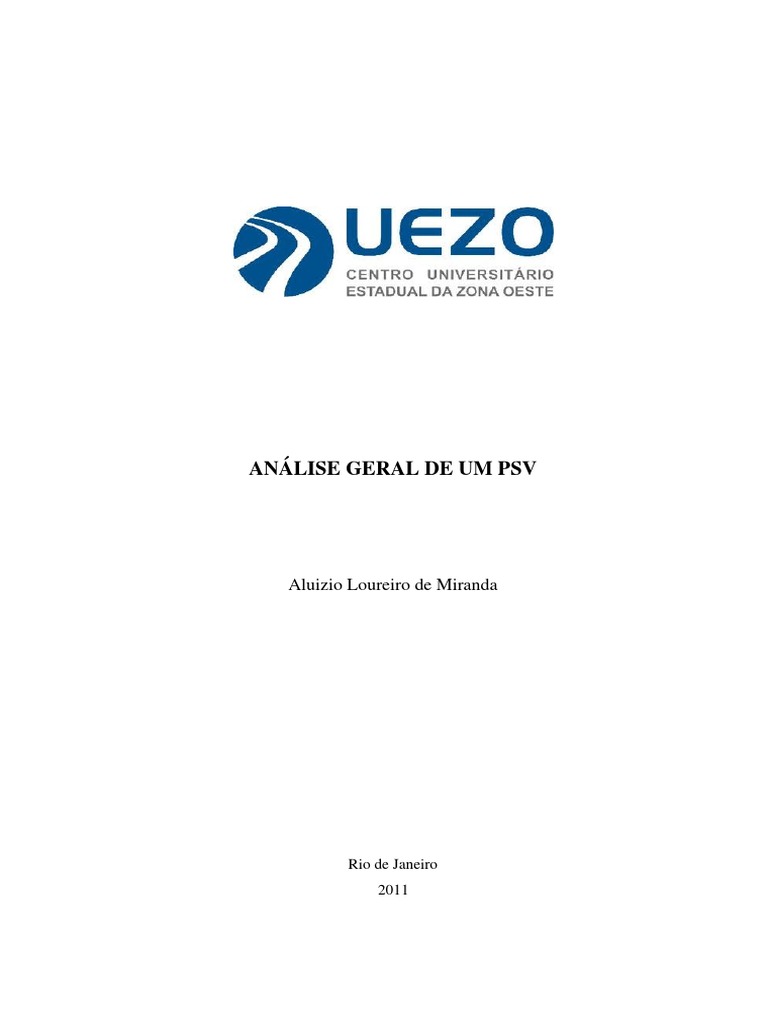 Análise de Navios PSV: Estrutura e Função | PDF | Casco (embarcação ...