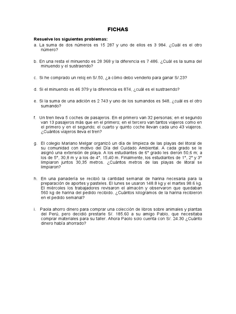 Matematicas 6to Grado | PDF