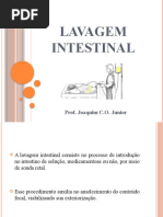 10Â Aula - Lavagem Intestinal - Enteroclisma, Enema e Clister | PDF