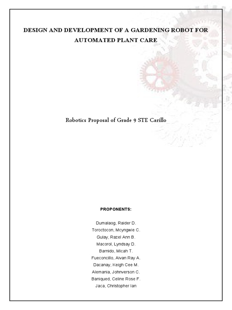 Robotics (Word) | PDF | Robot | Robotics