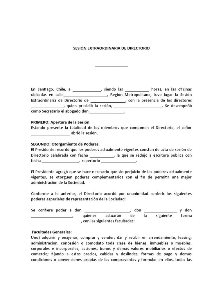 Modelo Directorio | PDF