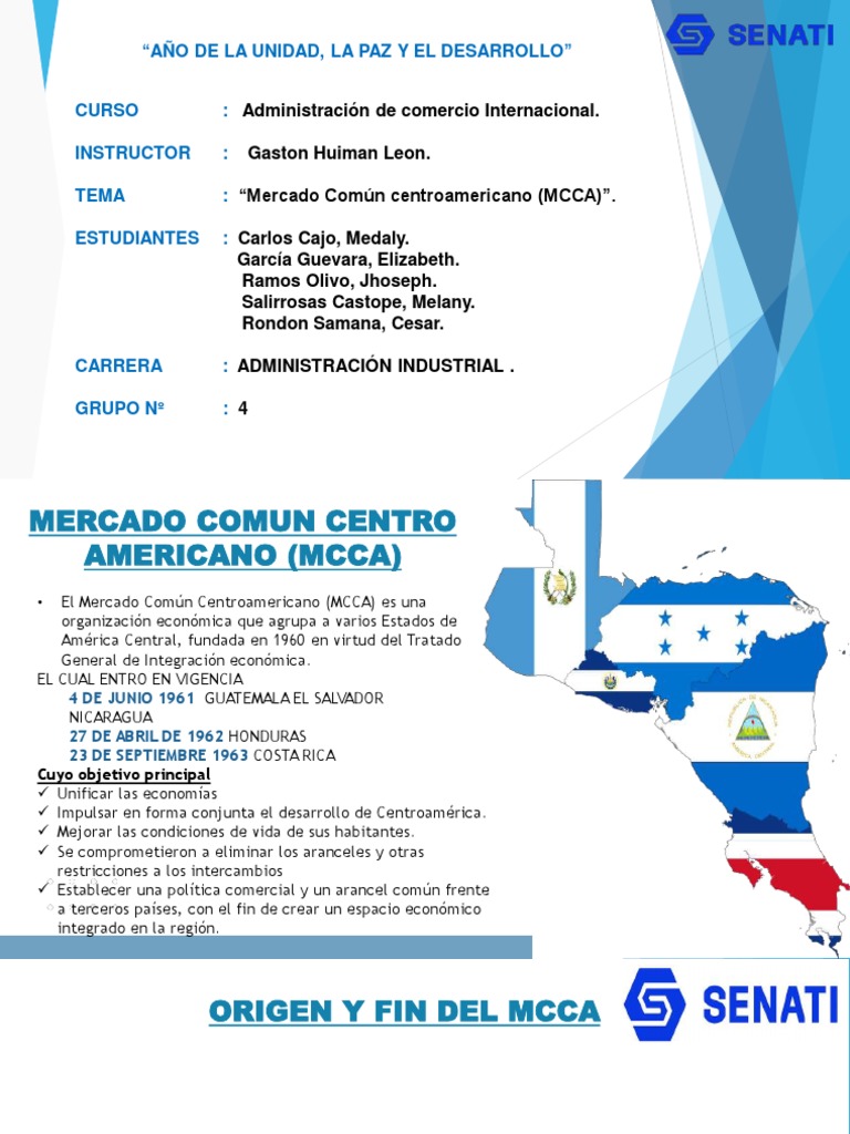 MCCA: Integración y Desafíos | PDF | Centroamérica | Arancel