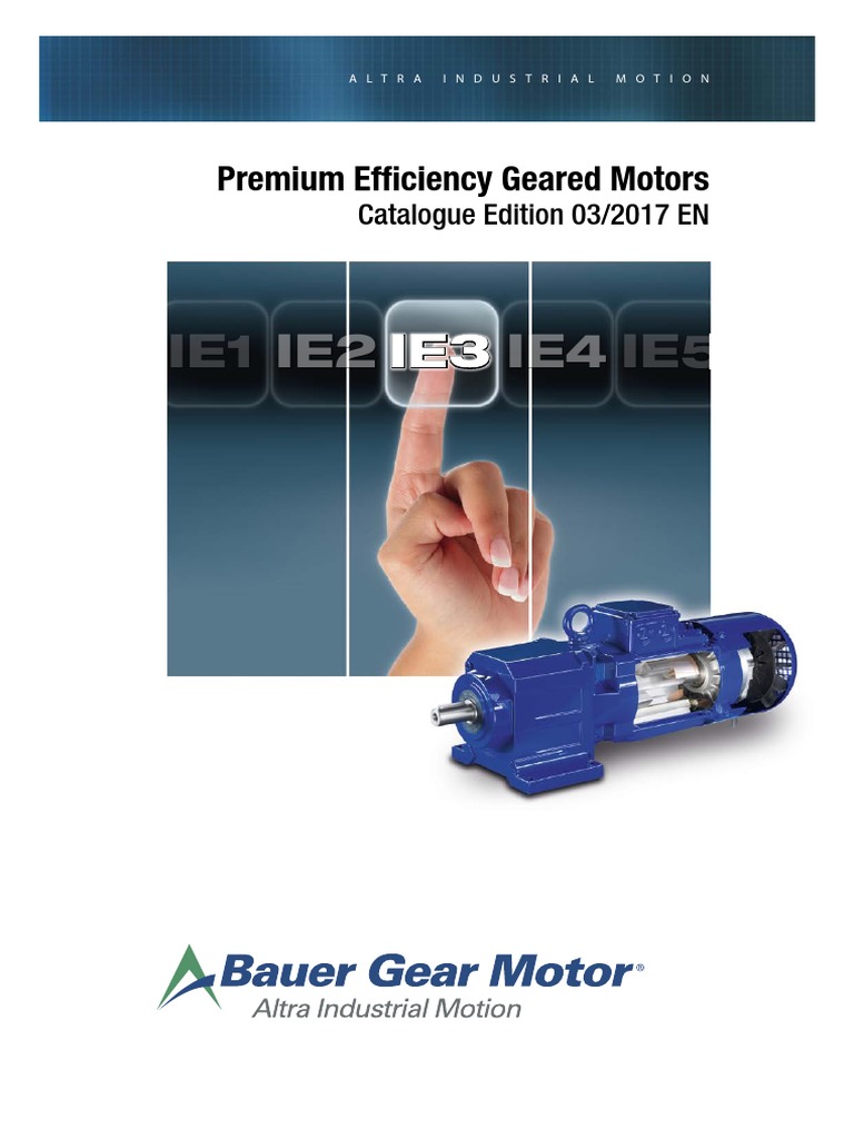 IE3 IE2 IE1 Ie4 Ie5: Premium Efficiency Geared Motors | PDF | Gear ...