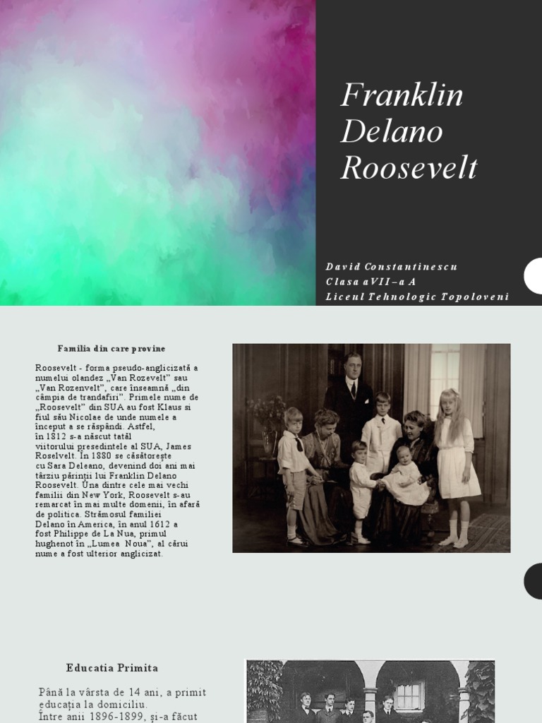 Franklin Delano Roosevelt | PDF