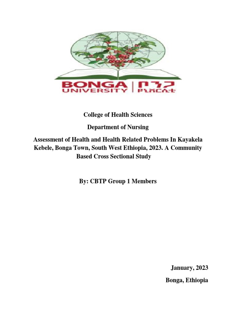 Bu Nursing Students CBTP G One Members. | PDF | Maternal Death | Non Communicable Disease
