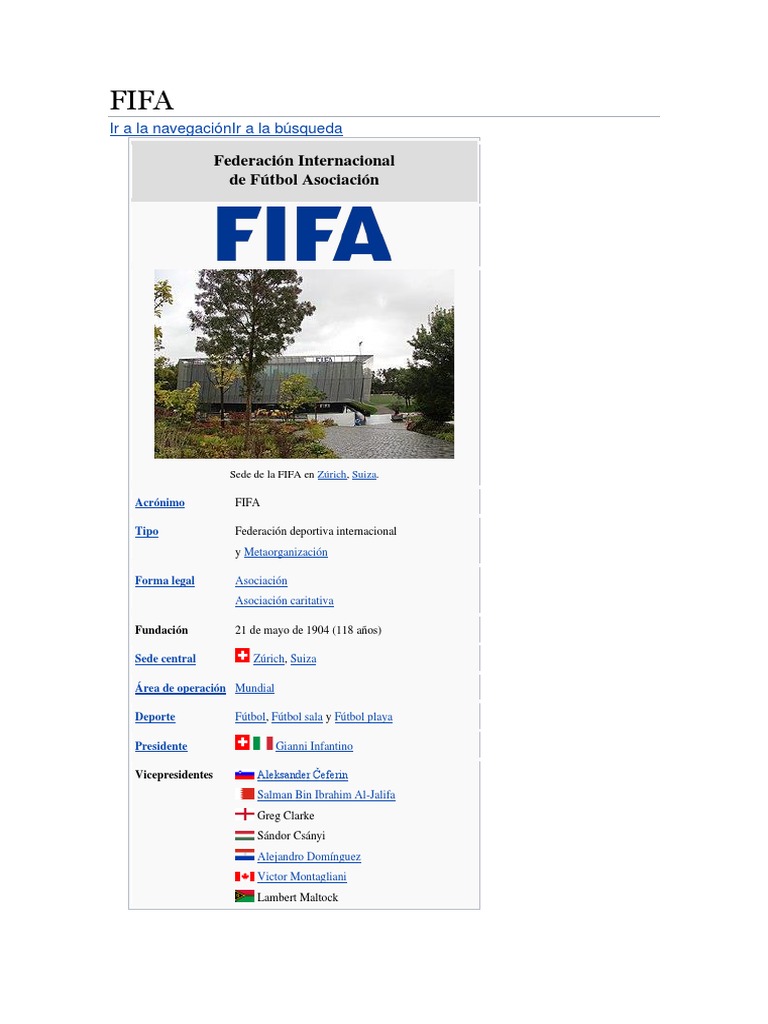 FIFA | PDF