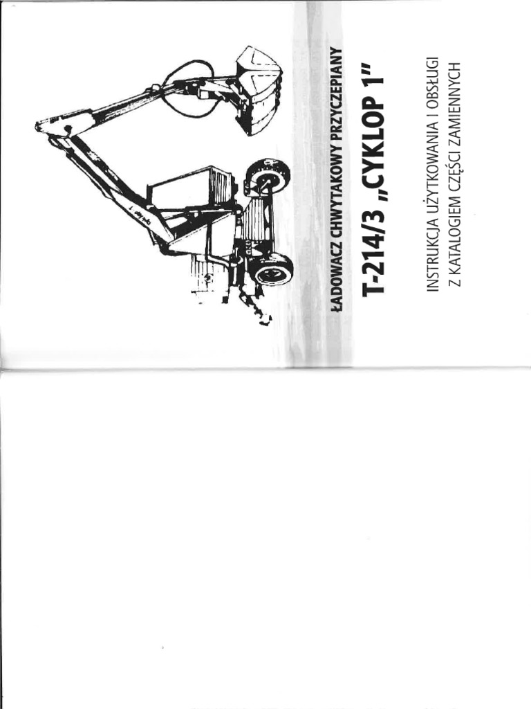Cyklop T-214 Instrukcja Katalog | PDF