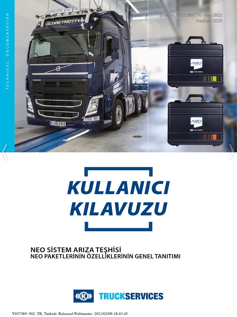Kullanici Kilavuzu: Neo Sistem Ariza Teşhisi | PDF