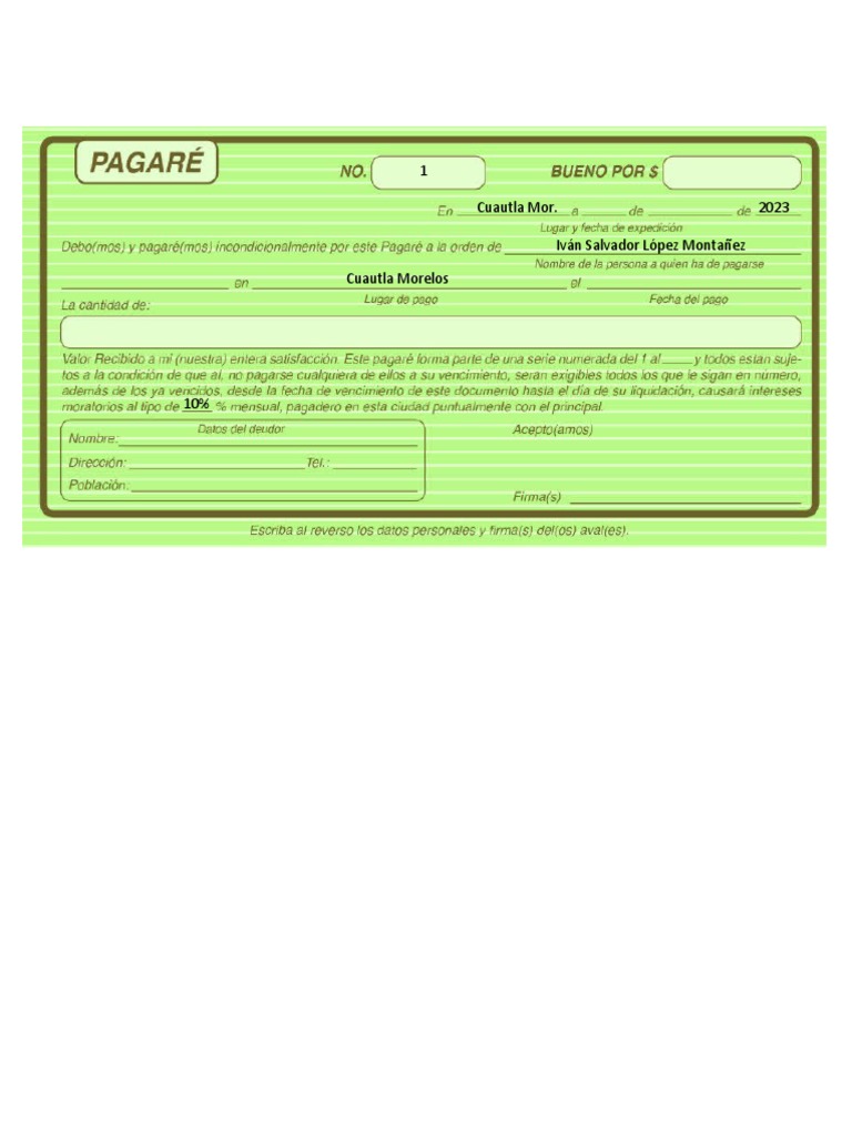 Pagare Pdf