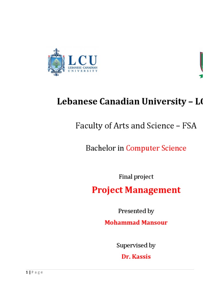 Mohammad Mansour Term Project | PDF | Computing | Systems Engineering