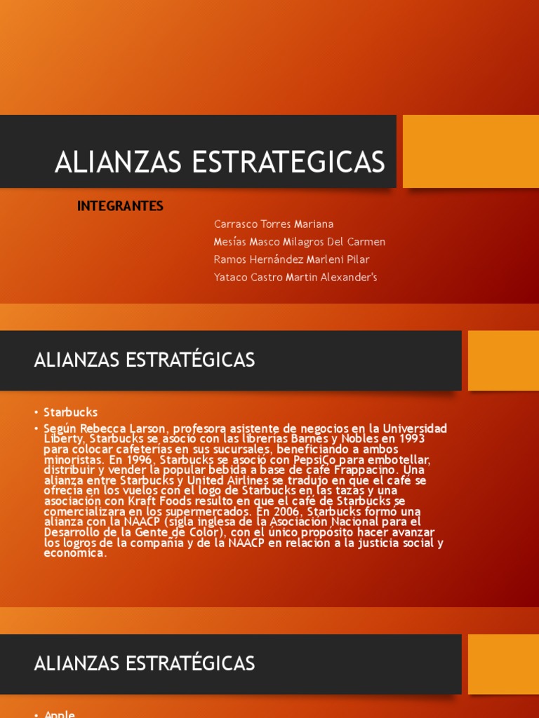 Alianzas Estrategicas | PDF | Nokia