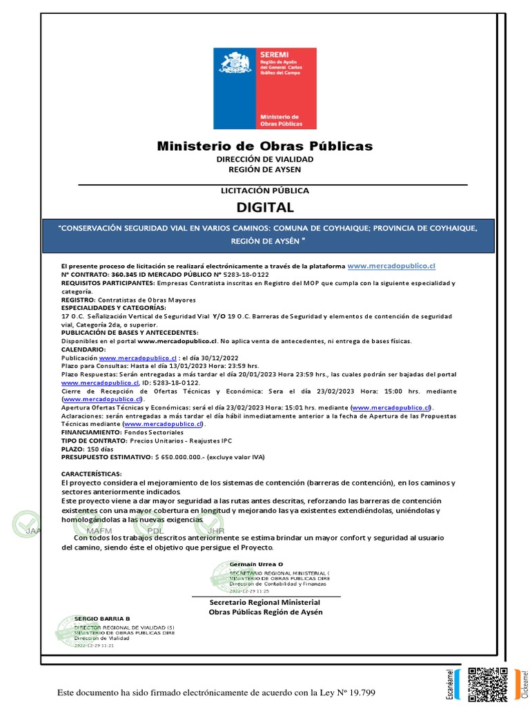 Publicación Id 5283-18-O122 Firmada | PDF | Tecnología