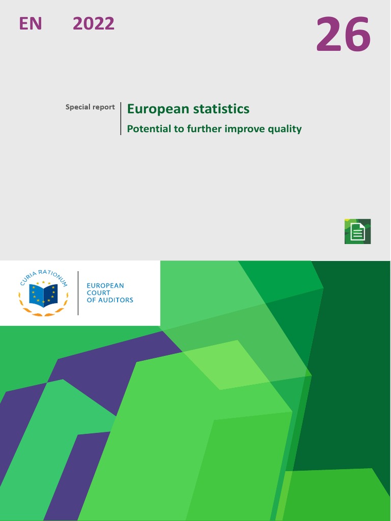 SR EU Statistics EN | PDF | European Union | Official Statistics