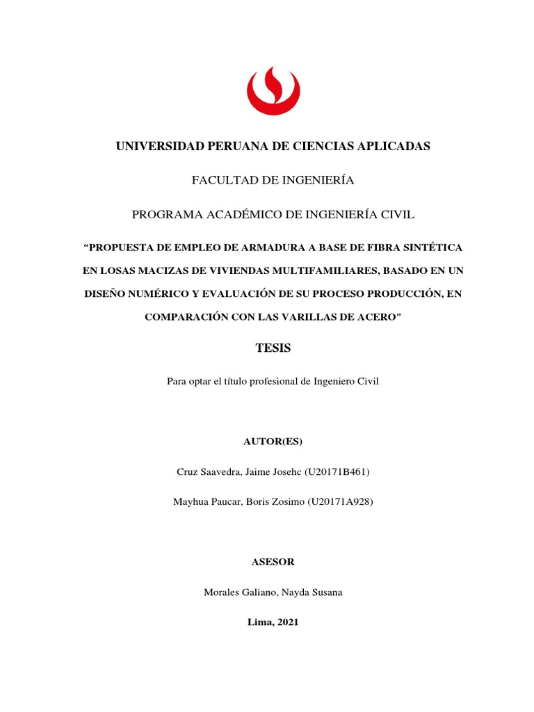 Formato F2 - Estructura Informe de Tesis | PDF | Acero | Dióxido de carbono