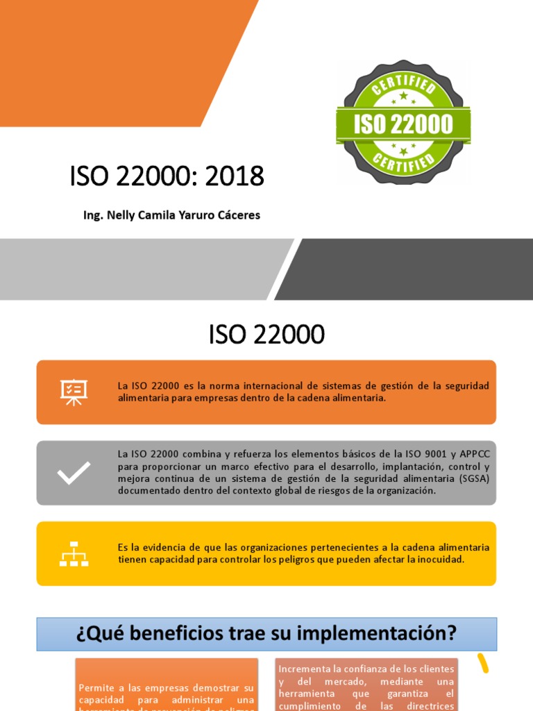 Iso 22000 | PDF | Planificación | Business