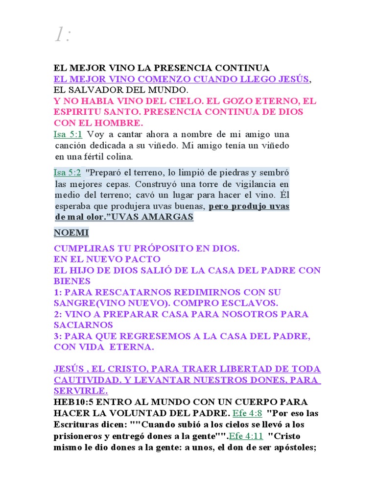 El - Mejor - Vino 2 | PDF | Sansón | Cristo (título)