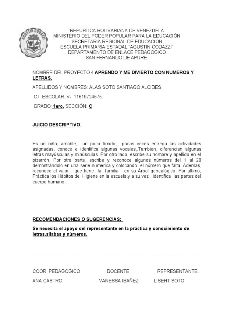 Boletines2domomentovanesa C23... | PDF | Educación primaria | Escritura