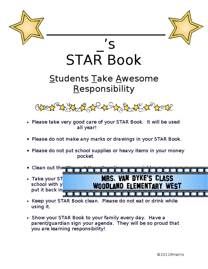 STAR Binder Cover | PDF