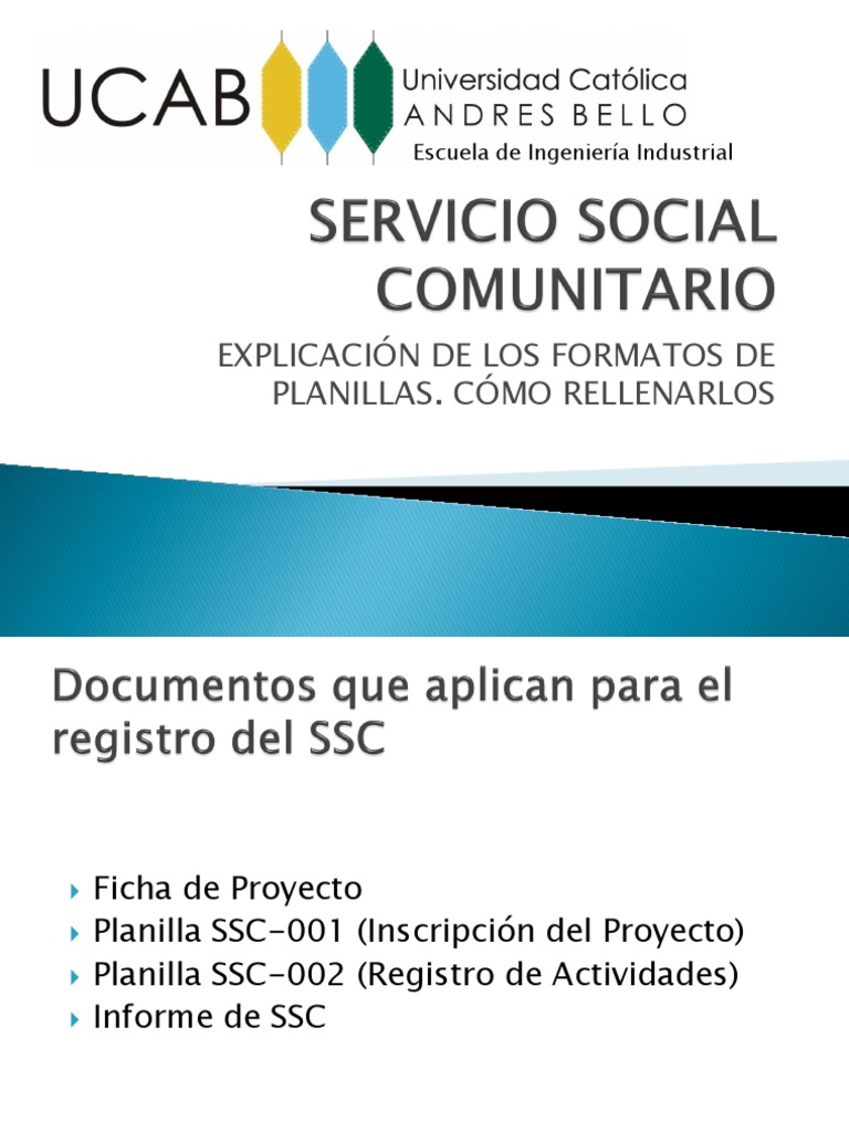 Explicación de Formatos SSC | PDF