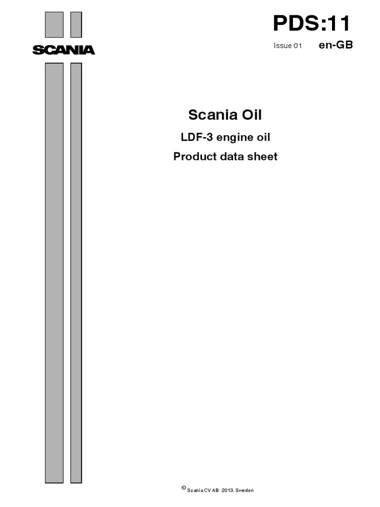 LDF-3 Engine Oil | PDF