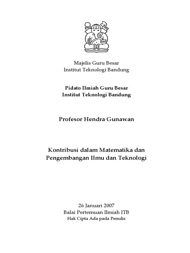 Adoc - Pub - Profesor Hendra Gunawan | PDF | Ilmu Sosial | Sejarah