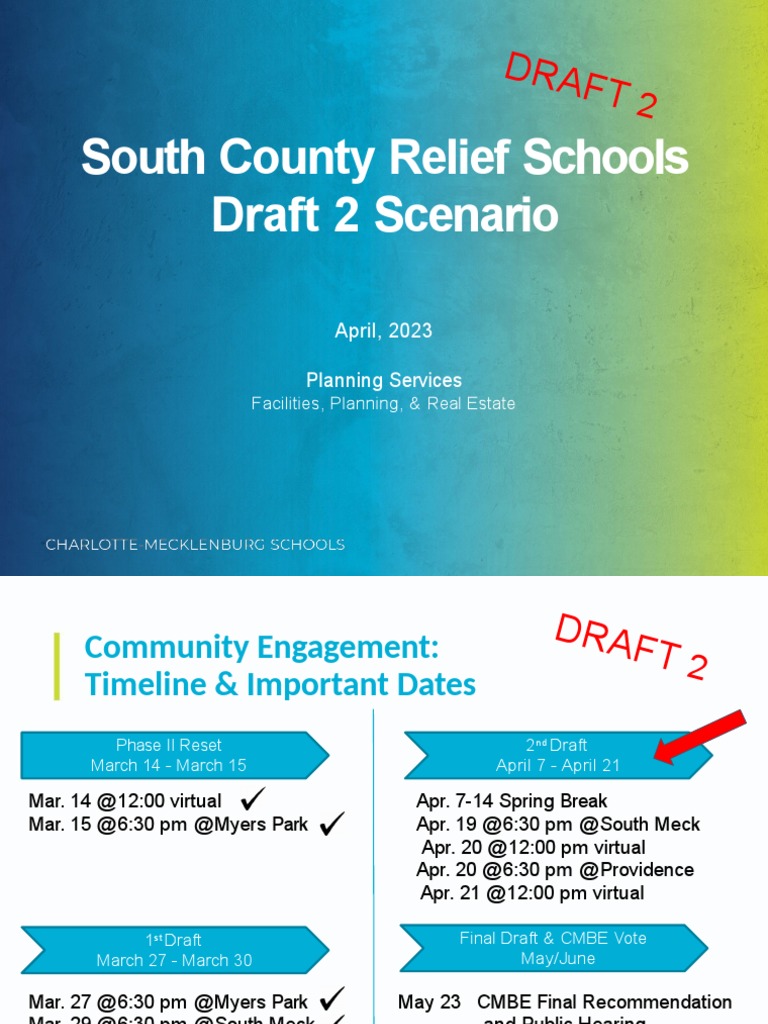 Phase II DRAFT 2 South County Relief Plan CMS | Download Free PDF ...