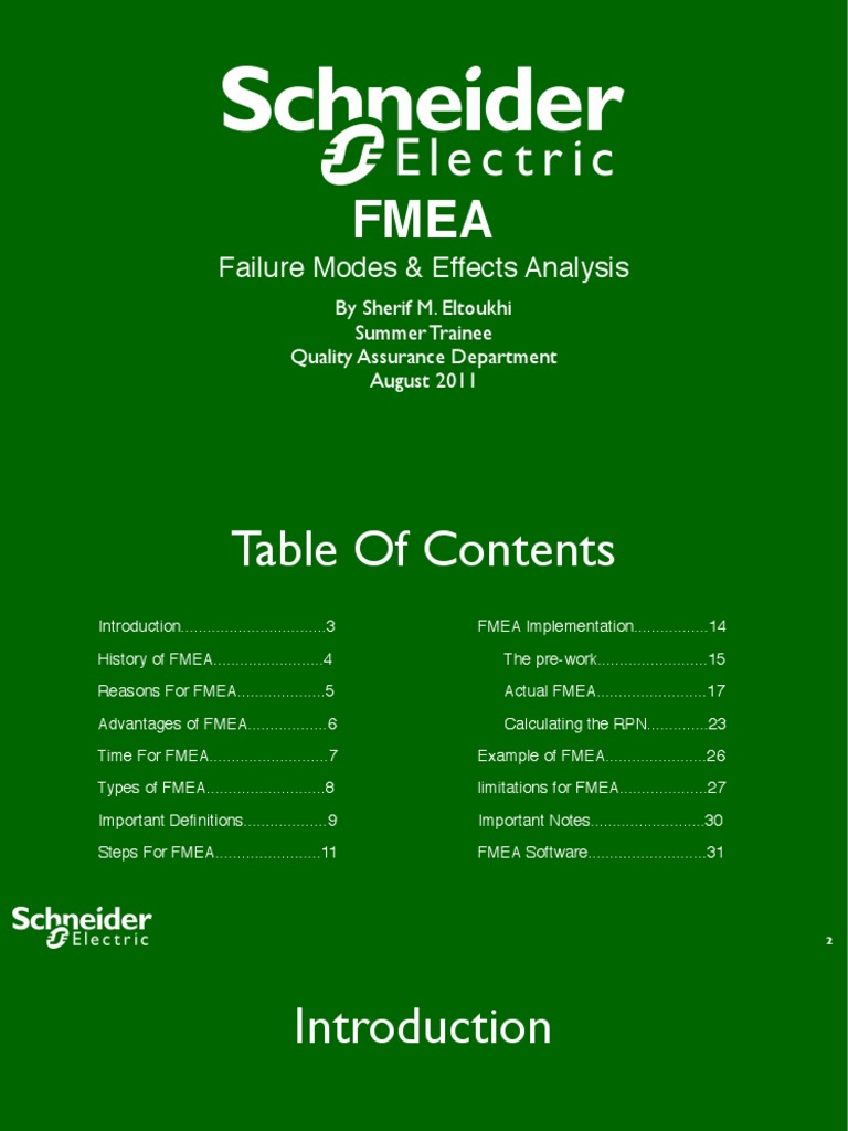 FMEA Failure Modes & Effects Analysis | PDF | Systems Engineering | Systems Theory