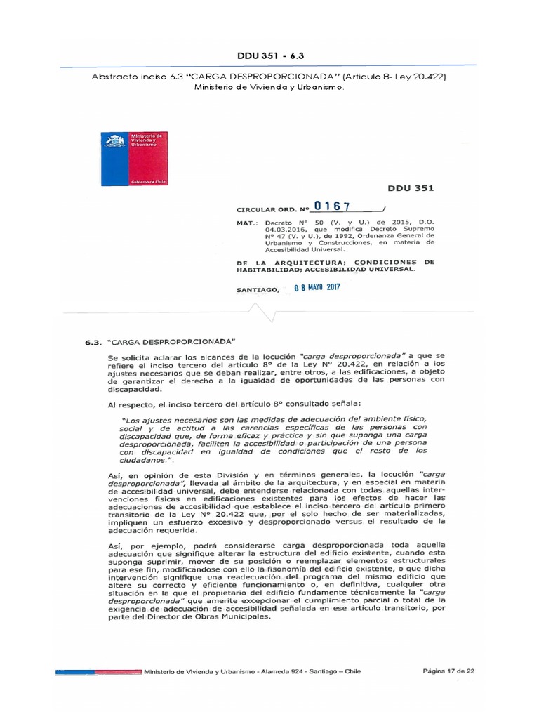 3 DDU Carga Desproporcionada | PDF | Derecho