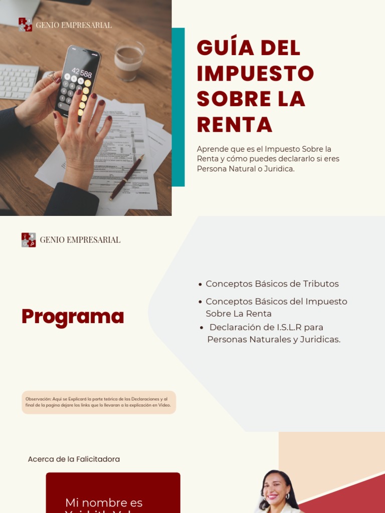 Guia Del ISLR | PDF | Impuestos | Gobierno