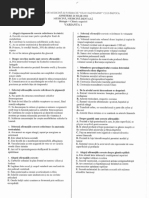 Culegere Biologie 2022 UMF Cluj-Napoca | PDF