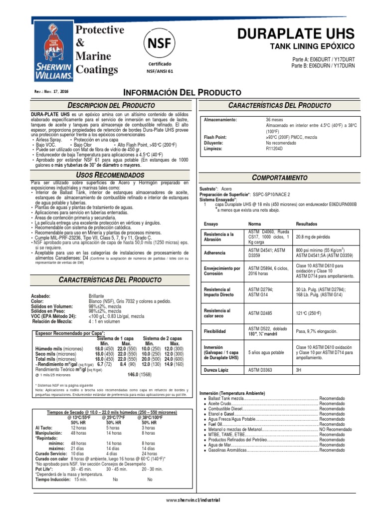 E06DUR Y17DUR Duraplate UHS Jun-18 | PDF | Hormigón | Acero
