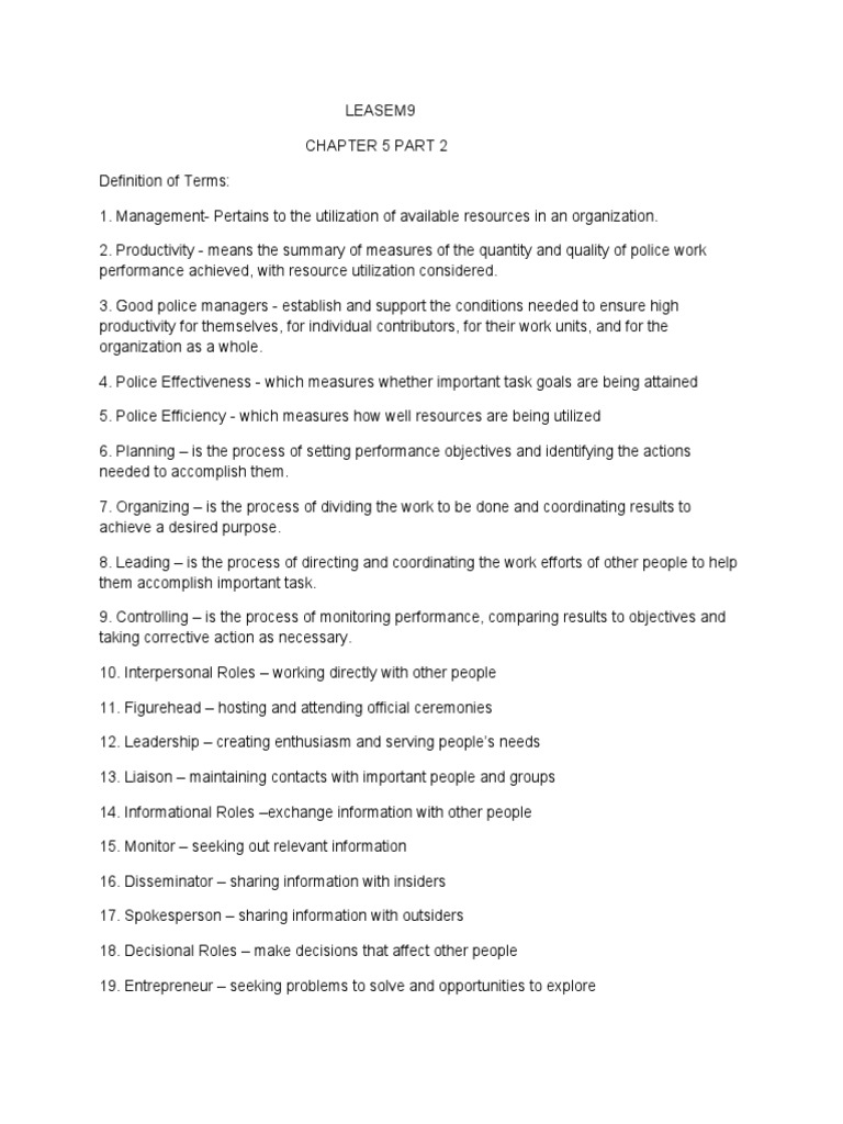 Leasem9 Chapter 5 Part 2 | PDF | Human Resources | Motivation