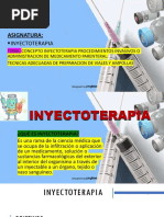 Inyectables: Preparación y Aplicación | PDF | Inyección (medicina) | Ciencias de la Salud