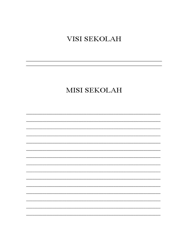 Visi-Misi, Kalender, Jadwal, Promes, KKM, Silabus, Mat Kls 6 | PDF