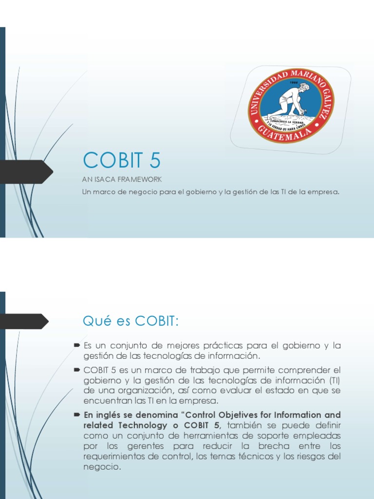 COBIT | PDF | Cobit | Business