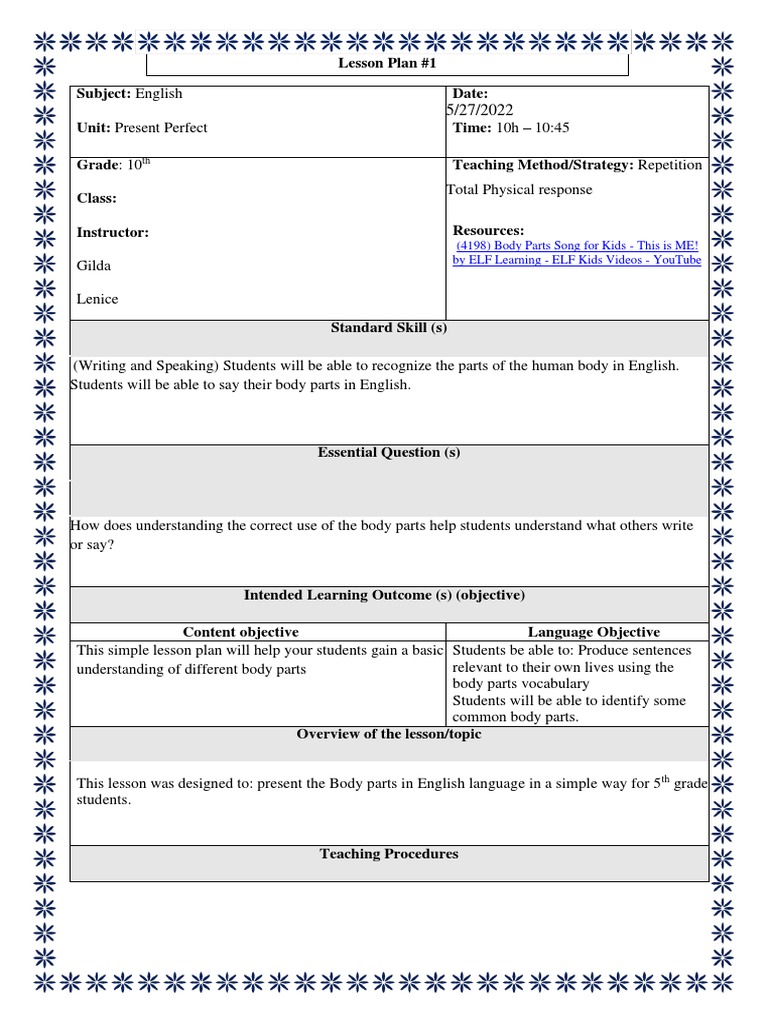 (4198) Body Parts Song For Kids - This Is Me! by Elf Learning - Elf ...