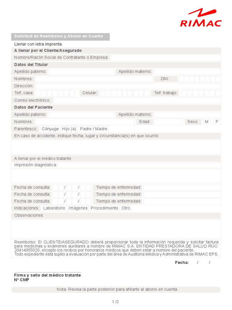 SOLICITUD REEMBOLSO EPS y Abono en Cuenta EPS | PDF | Privacidad de la información | Bancos