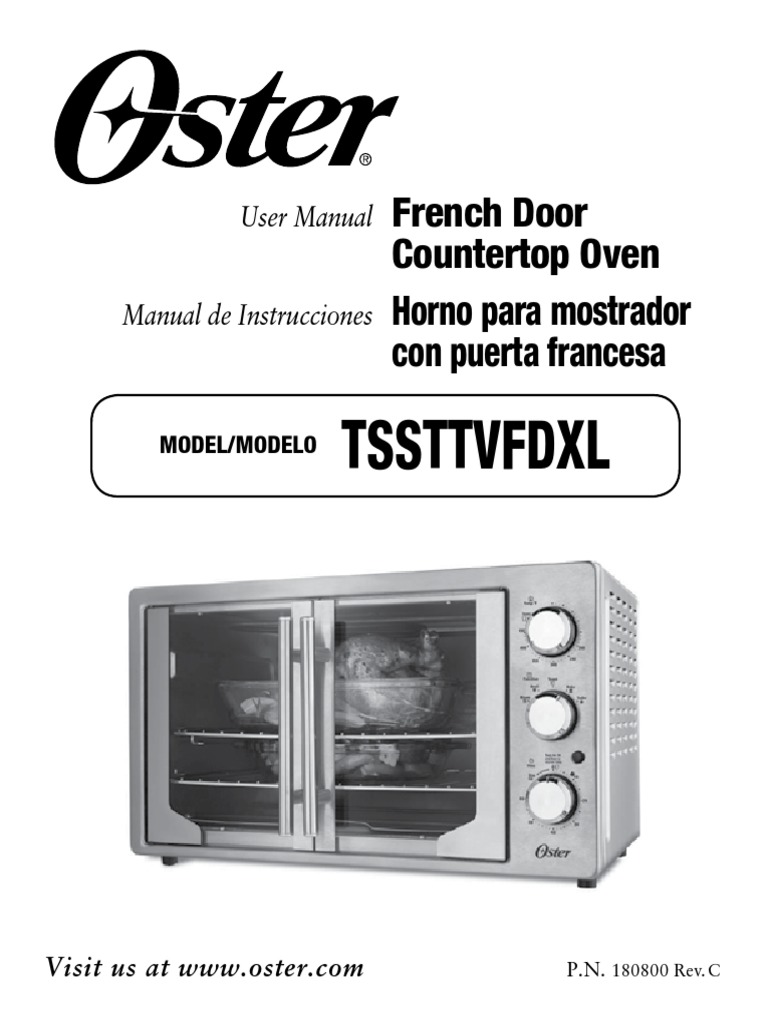 TSSTTVFDXL Oster Toaster Oven IB | PDF | Grilling | Oven
