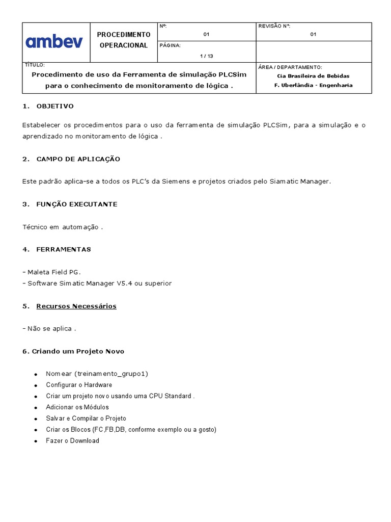 Módulo 4 Procedimento de Uso Da | PDF | Engenharia | Informática