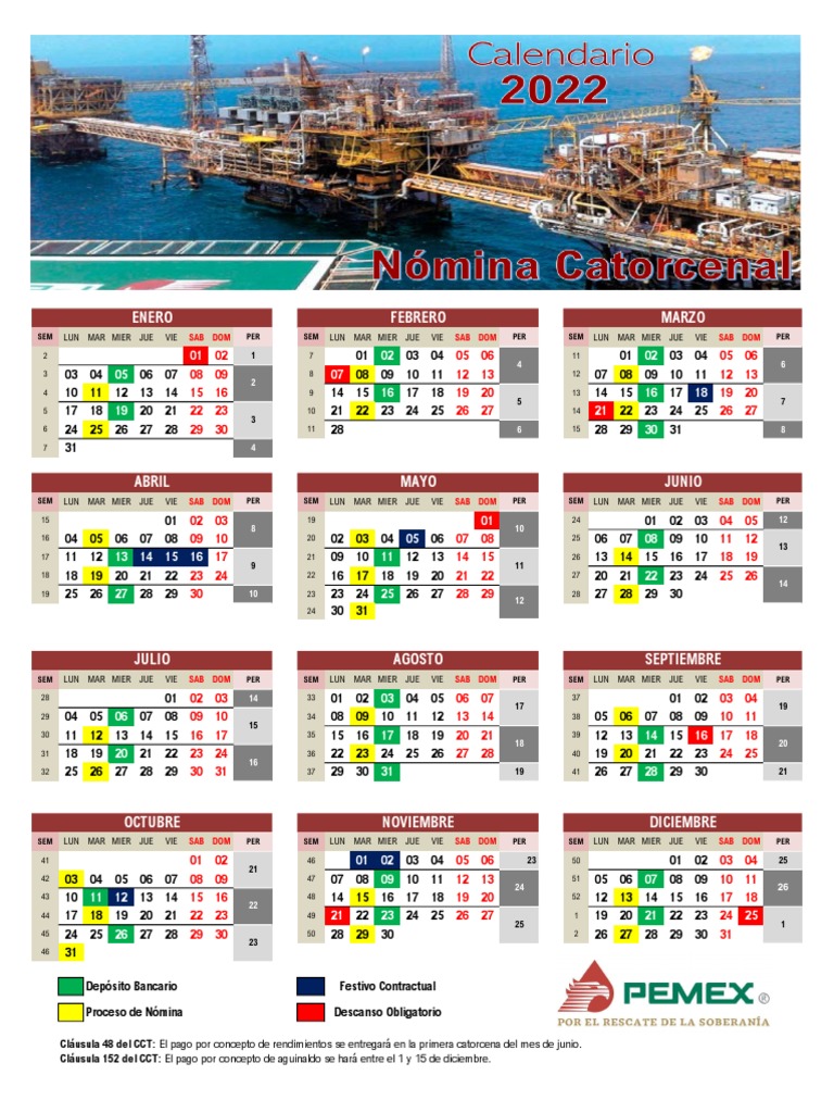 CALENDARIO DE PAGO | PDF