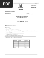Sample Midterm Exam | PDF | Logic | Computer Architecture