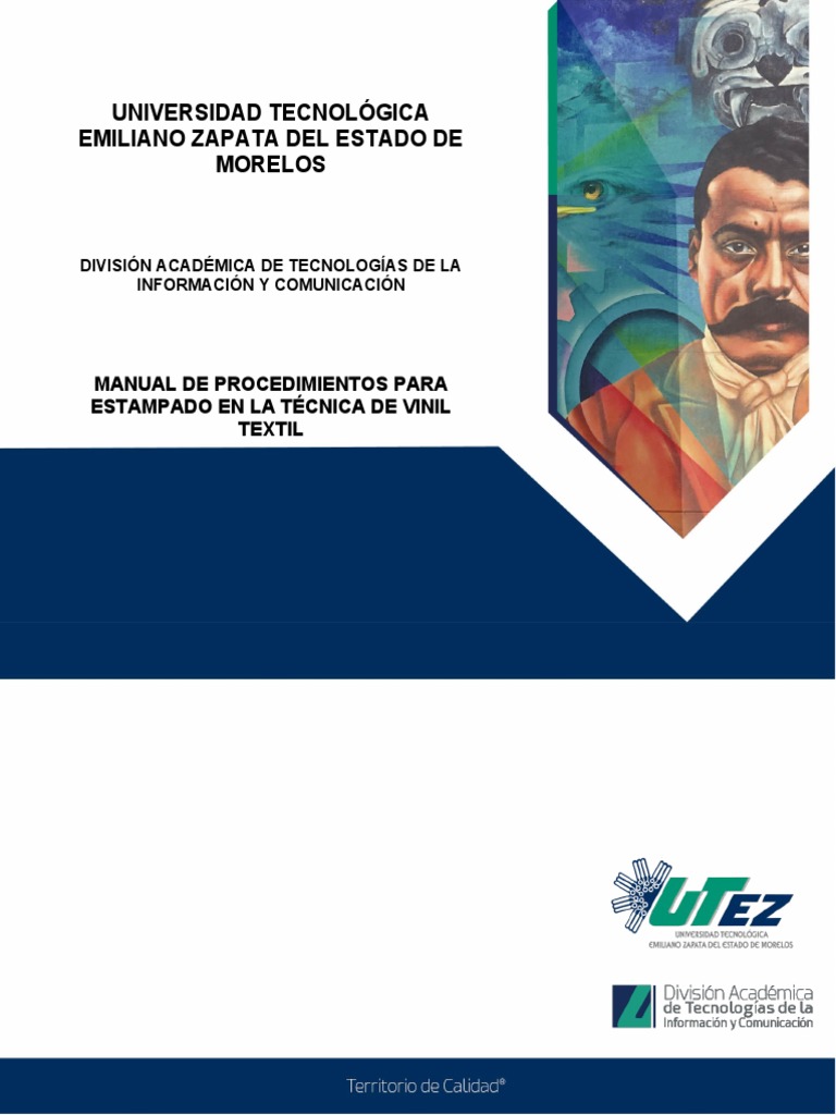 Manual de Procedimientos para Estampado en La Técnica de Vinil Textil | PDF | USB | Bienes ...