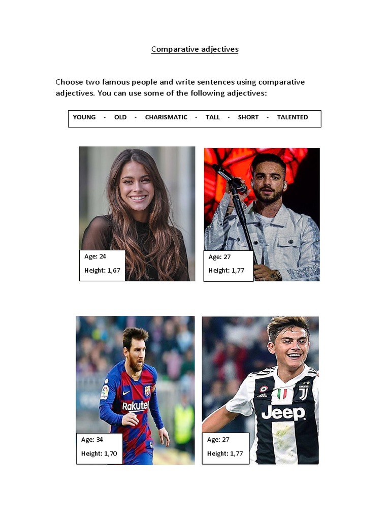 Comparing Famous Personalities in Türkiye | PDF